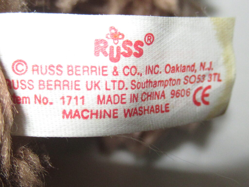 Russ Bears – Browning, Boodles, Schubert and brown bear